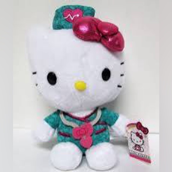 Hello Kitty | Toys | Hello Kitty Nurse In Green Scrubs Nurse Hat And ...